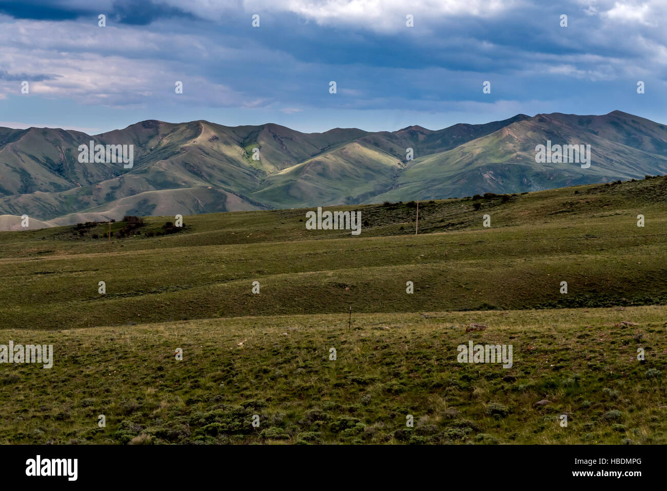 Views across the prairies of rural America in Montana Stock Photo - Alamy