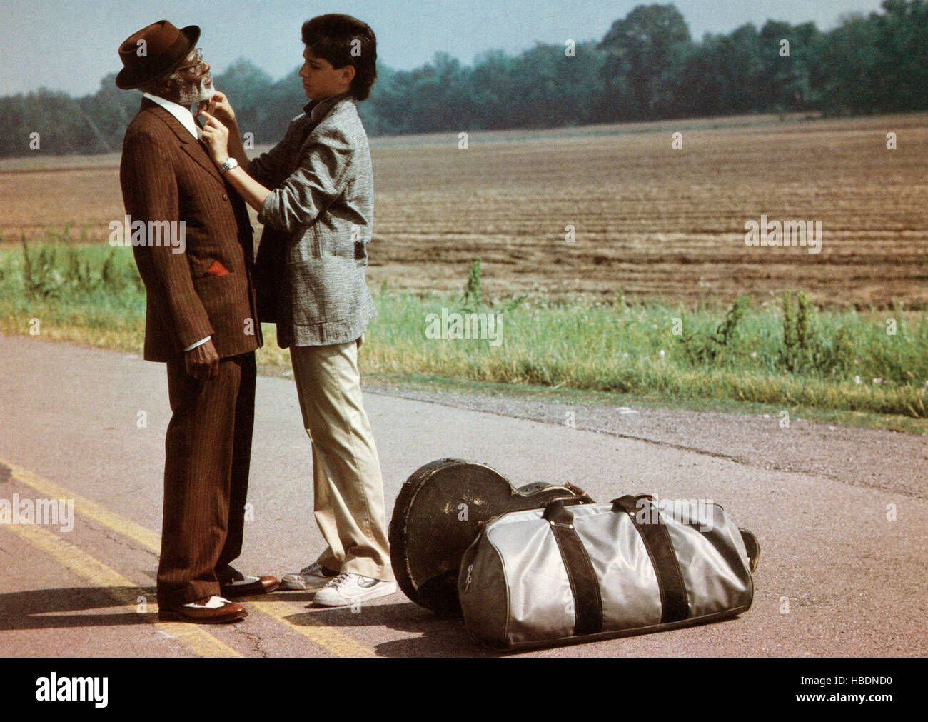 CROSSROADS, from left: Joe Seneca, Ralph Macchio, 1986. ©Columbia ...