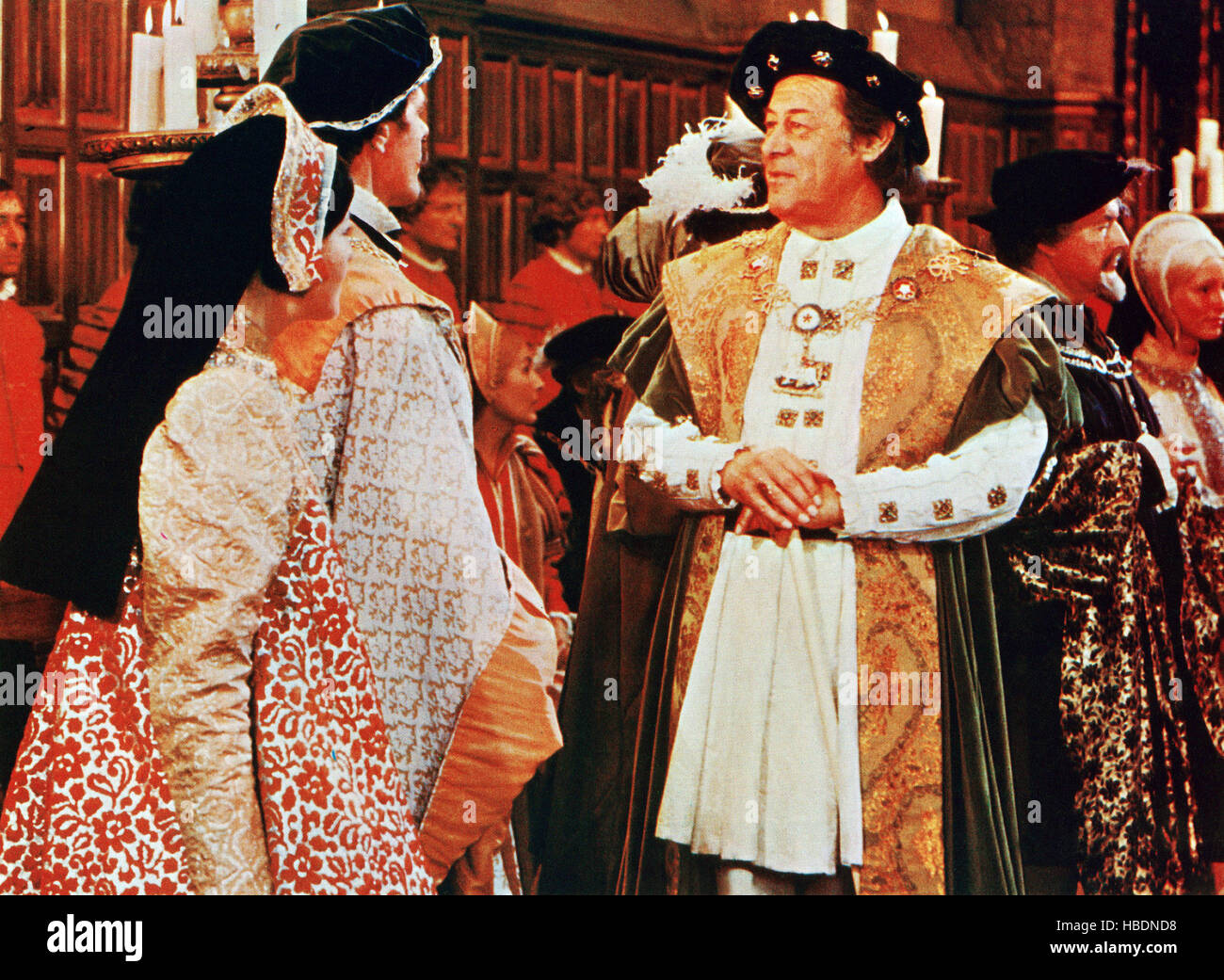 CROSSED SWORDS, Rex Harrison (facing left), 1977 Stock Photo - Alamy