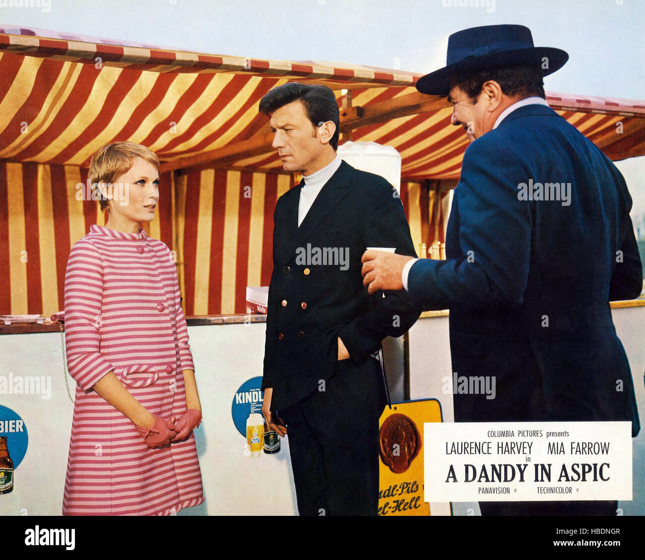 A DANDY IN ASPIC, Mia Farrow, Laurence Harvey, Lionel Stander, 1968 ...