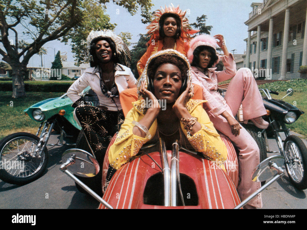DARKTOWN STRUTTERS, Trina Parks, (center), 1975 Stock Photo - Alamy