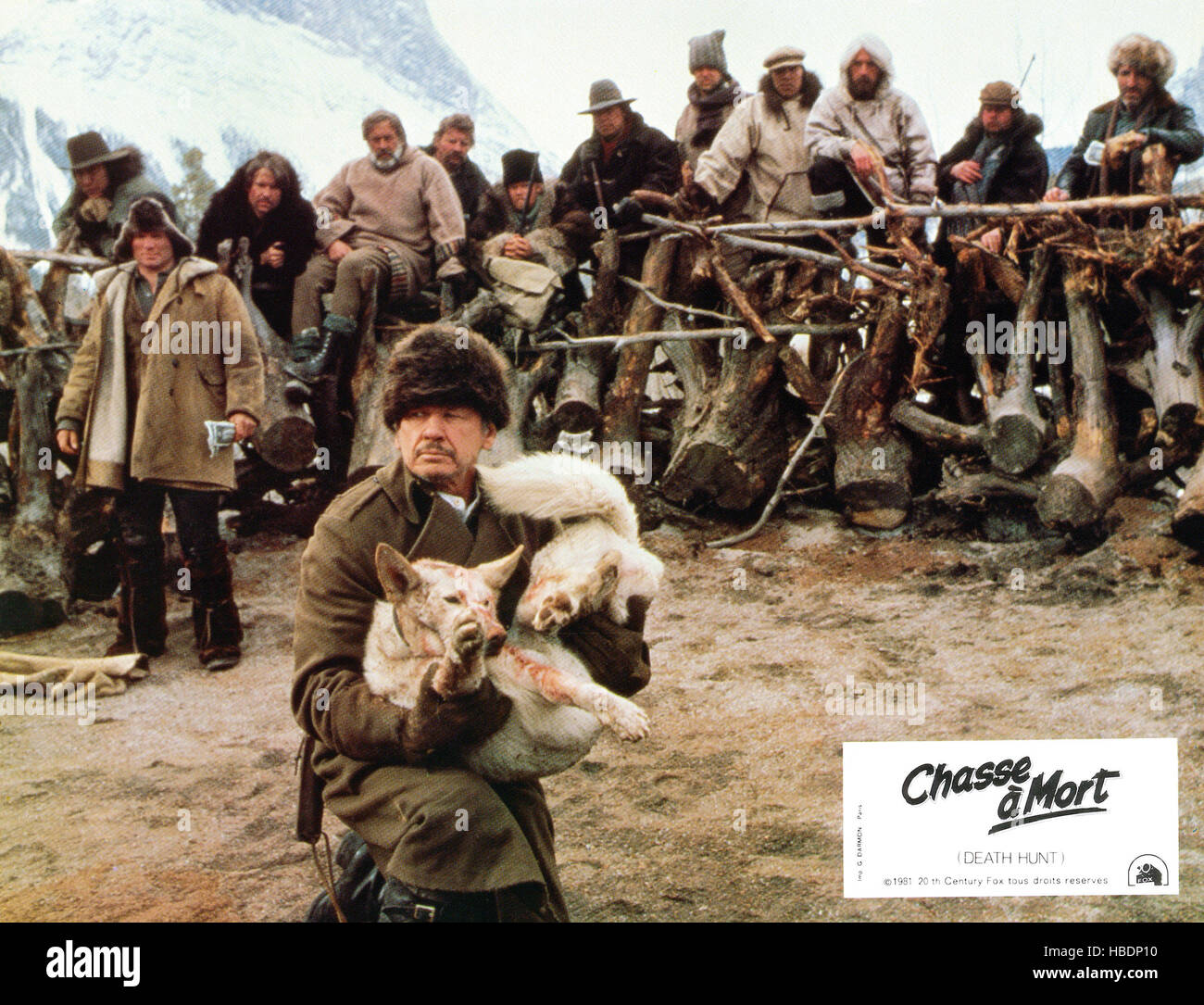 DEATH HUNT, (aka CHASSE A MORT), Charles Bronson (front), 1981, TM ...