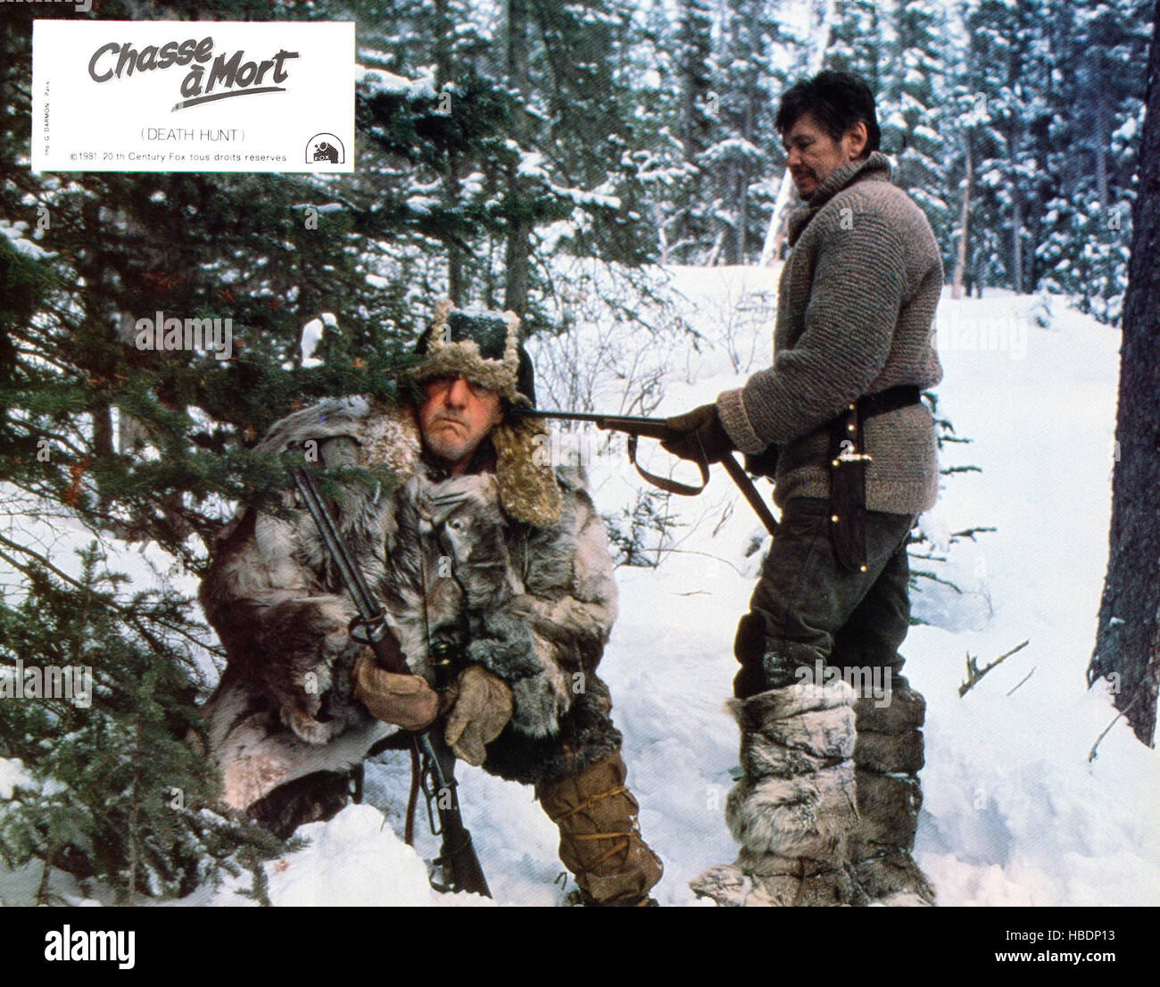 DEATH HUNT, (aka CHASSE A MORT), from left: henry Beckman, Charles ...