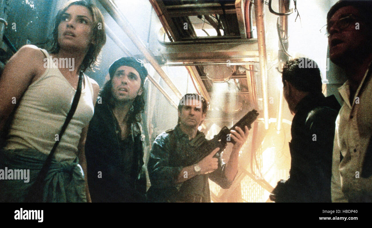 DEEP RISING, from left: Famke Janssen, Kevin J. O'Connor, Treat ...