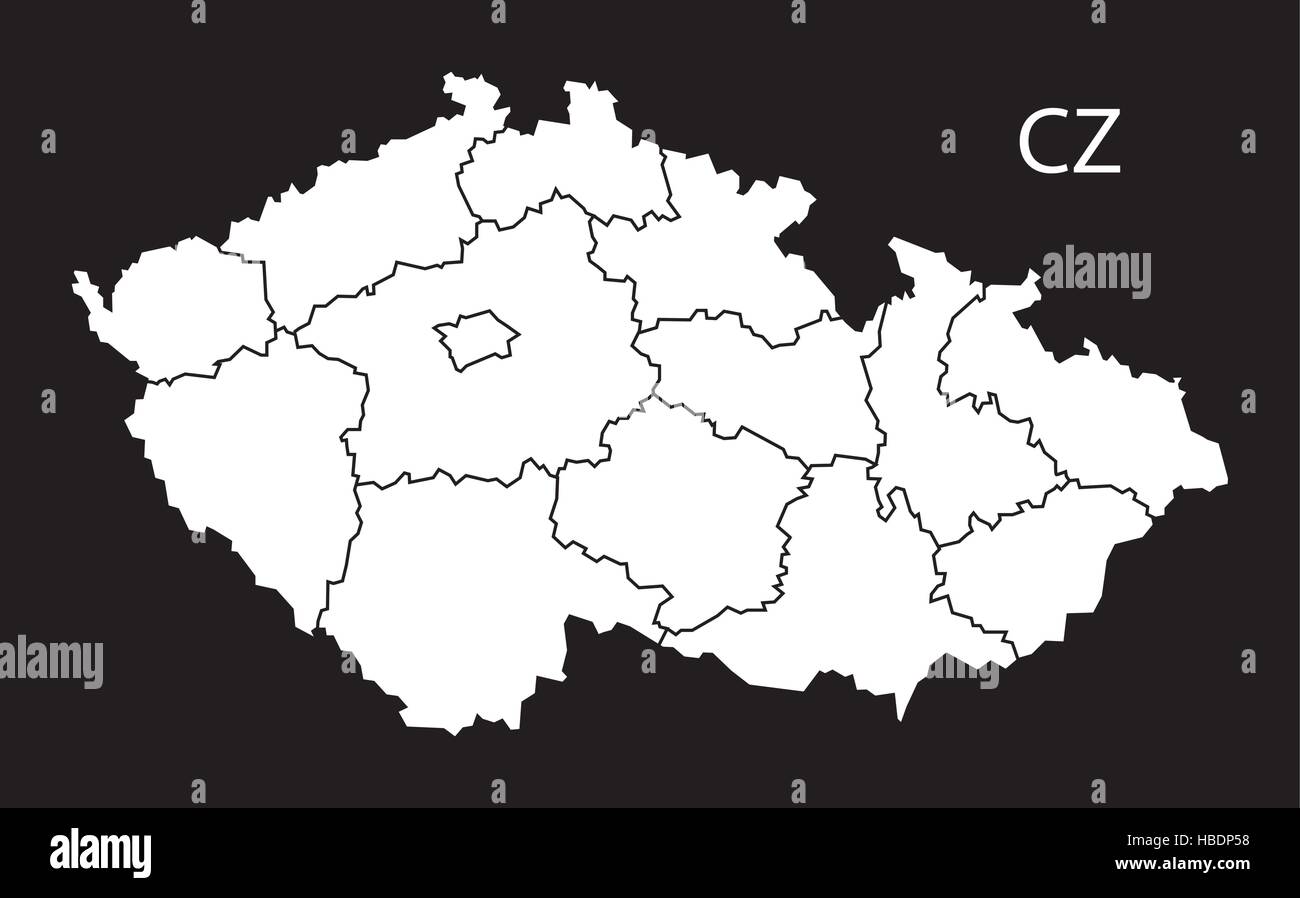 Czech regions Stock Vector Images - Alamy