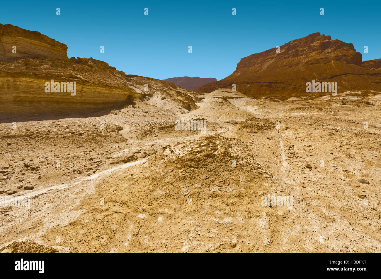 Desert in Israel Stock Photo - Alamy