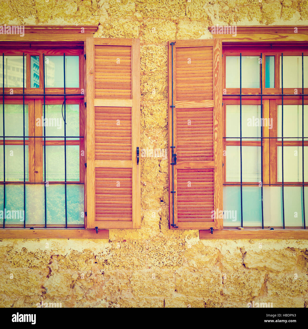 Decorated private window hi-res stock photography and images - Alamy