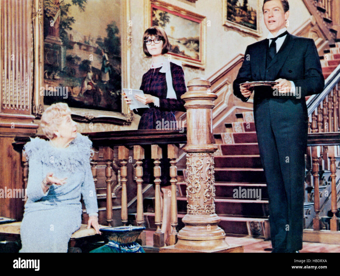 FITZWILLY, Edith Evans, Barbara Feldon, Dick Van Dyke, 1967 Stock Photo ...