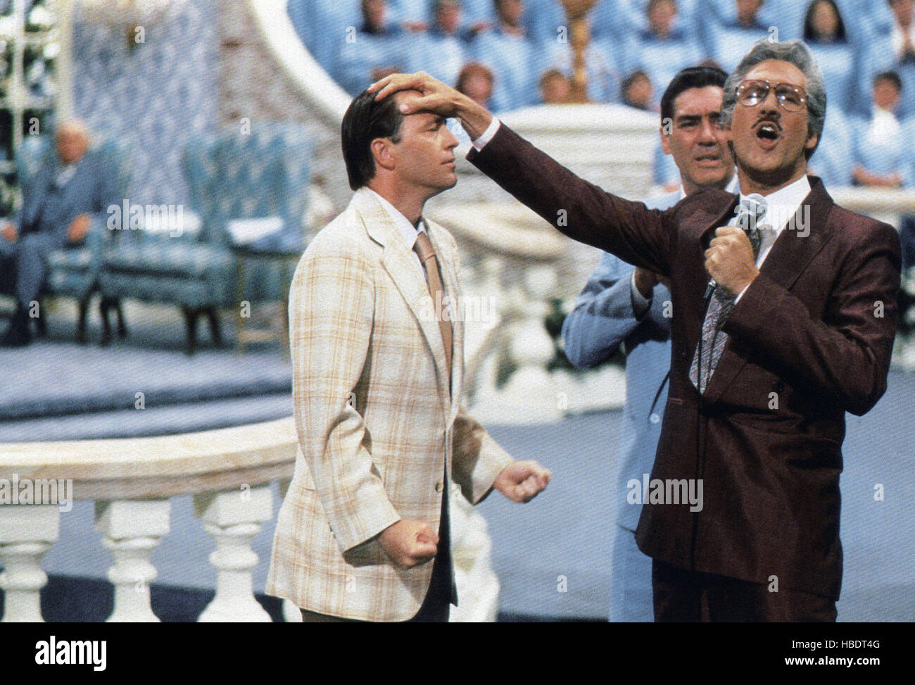 FLETCH LIVES, Chevy Chase (right), R. Lee Ermey (rear), 1989 ...
