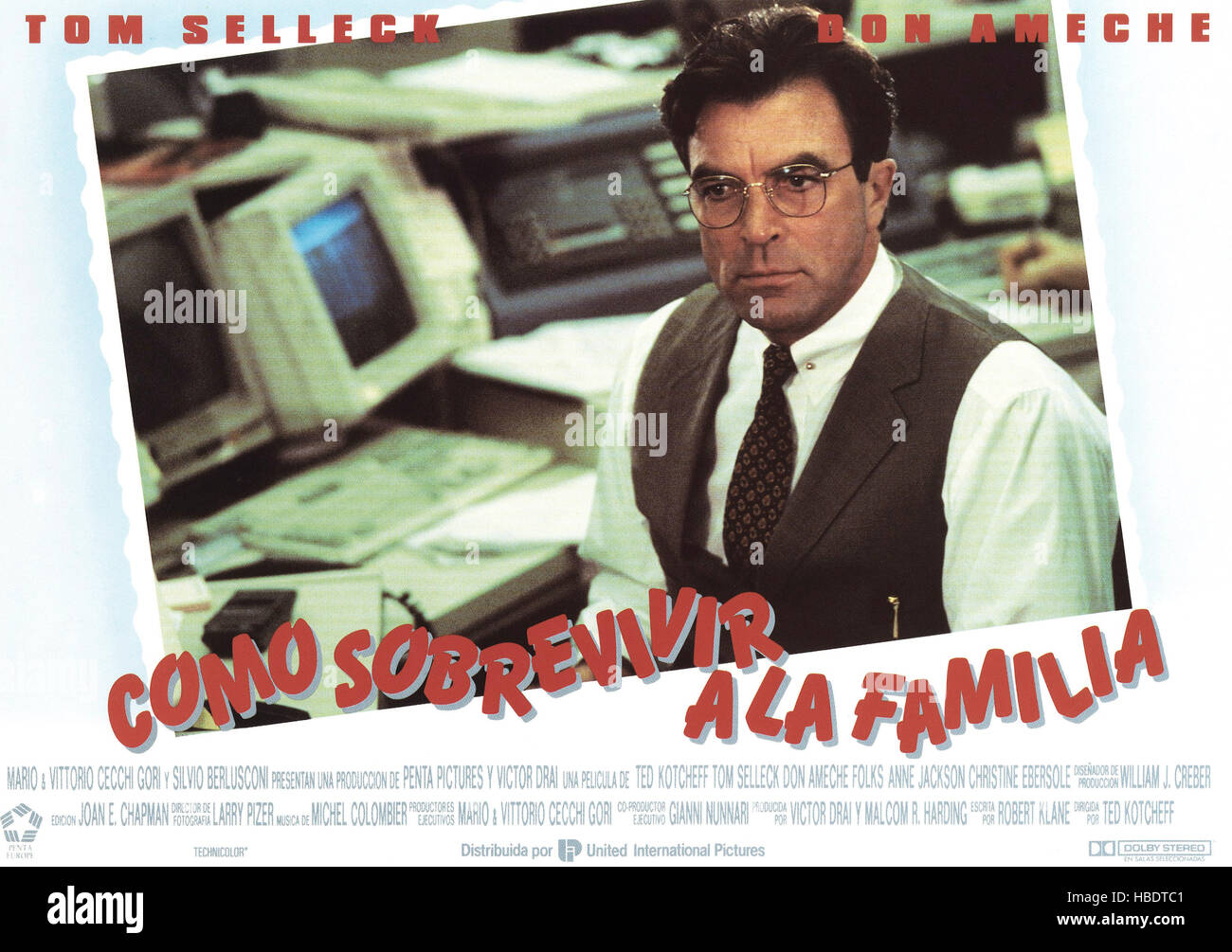 FOLKS!, (aka COMO SOBREVIVIR ALA FAMILIA), Tom Selleck, 1992, TM ...