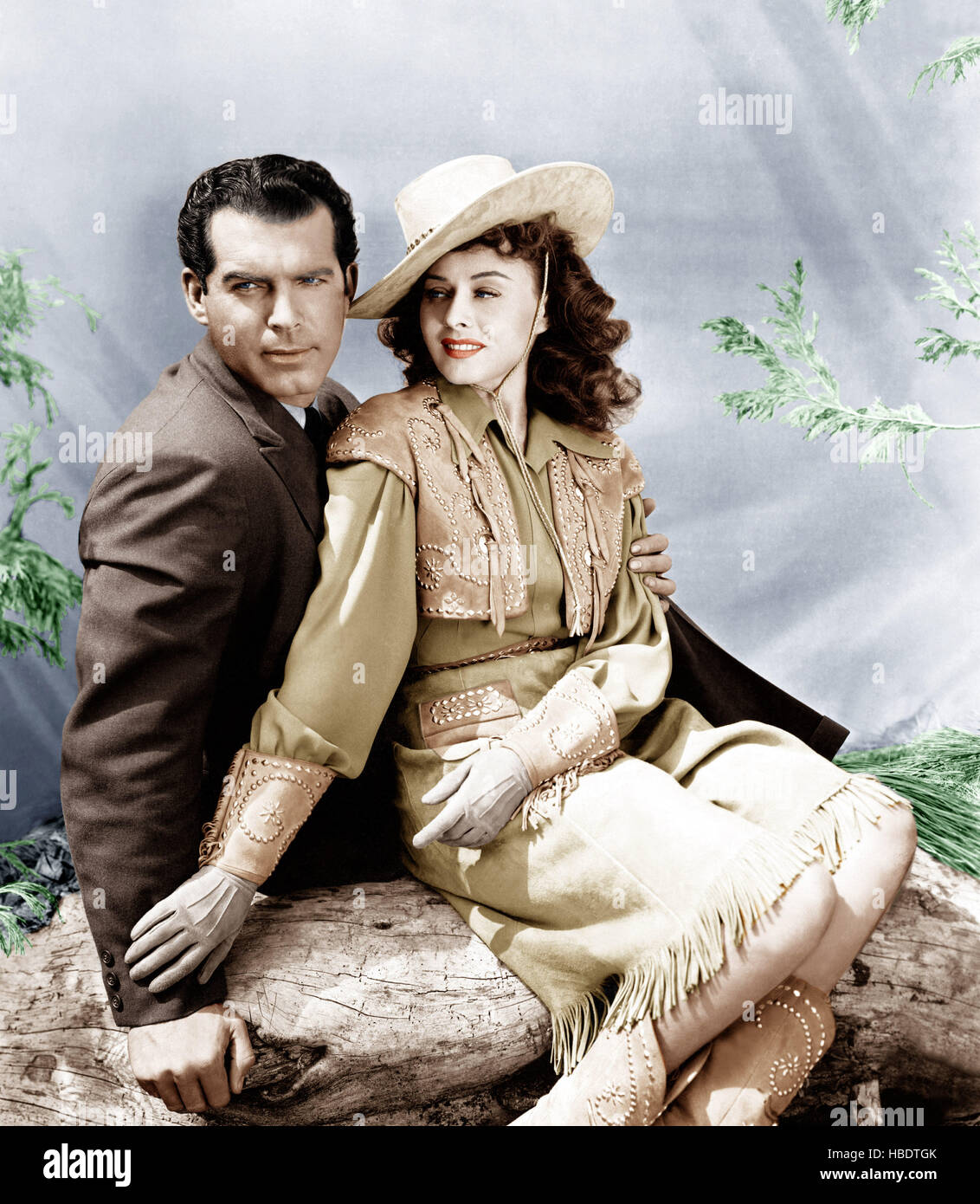 THE FOREST RANGERS, from left: Fred MacMurray, Paulette Goddard, 1942 ...