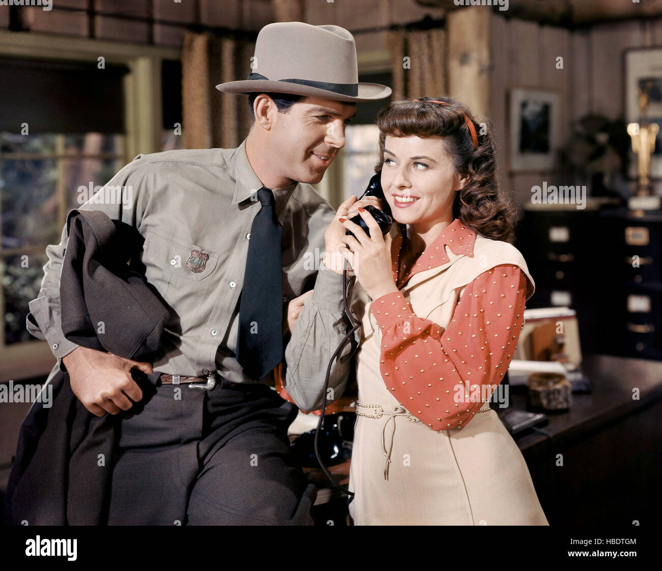 THE FOREST RANGERS, Fred MacMurray, Paulette Goddard, 1942 Stock Photo ...