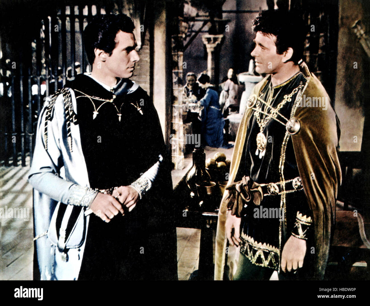 FRANCIS OF ASSISI, from left: Bradford Dillman as St. Francis, Stuart ...