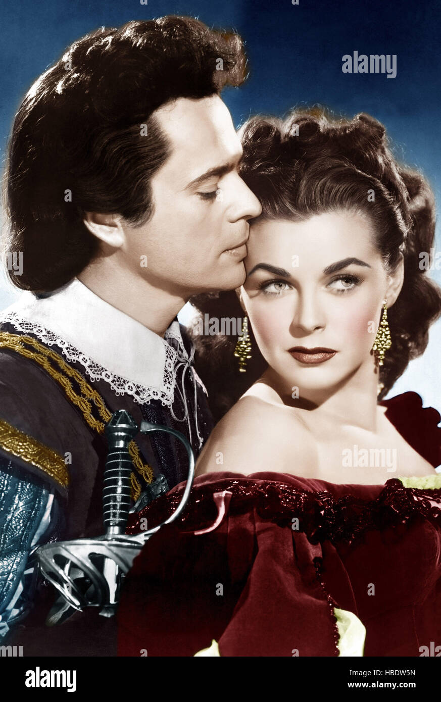 THE GALLANT BLADE, from left: Larry Parks, Marguerite Chapman, 1948 ...