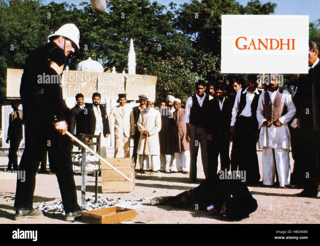 GANDHI, Ben Kingsley as Gandhi (on ground), 1982, © Columbia/courtesy ...