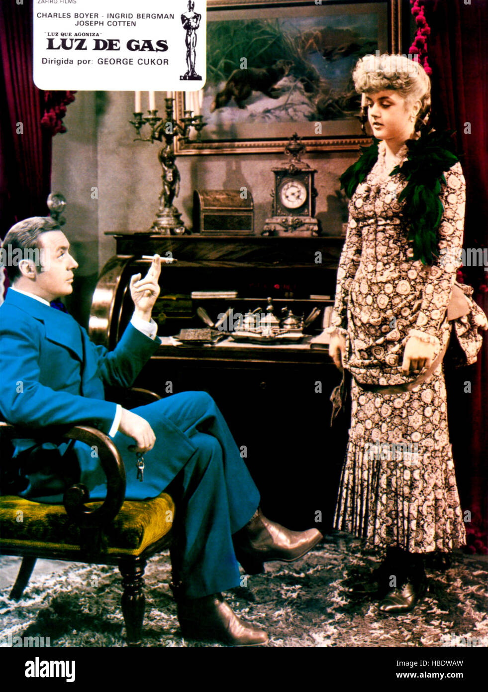 GASLIGHT, (aka LUZ DE GAS), from left: Charles Boyer, Angela Lansbury ...