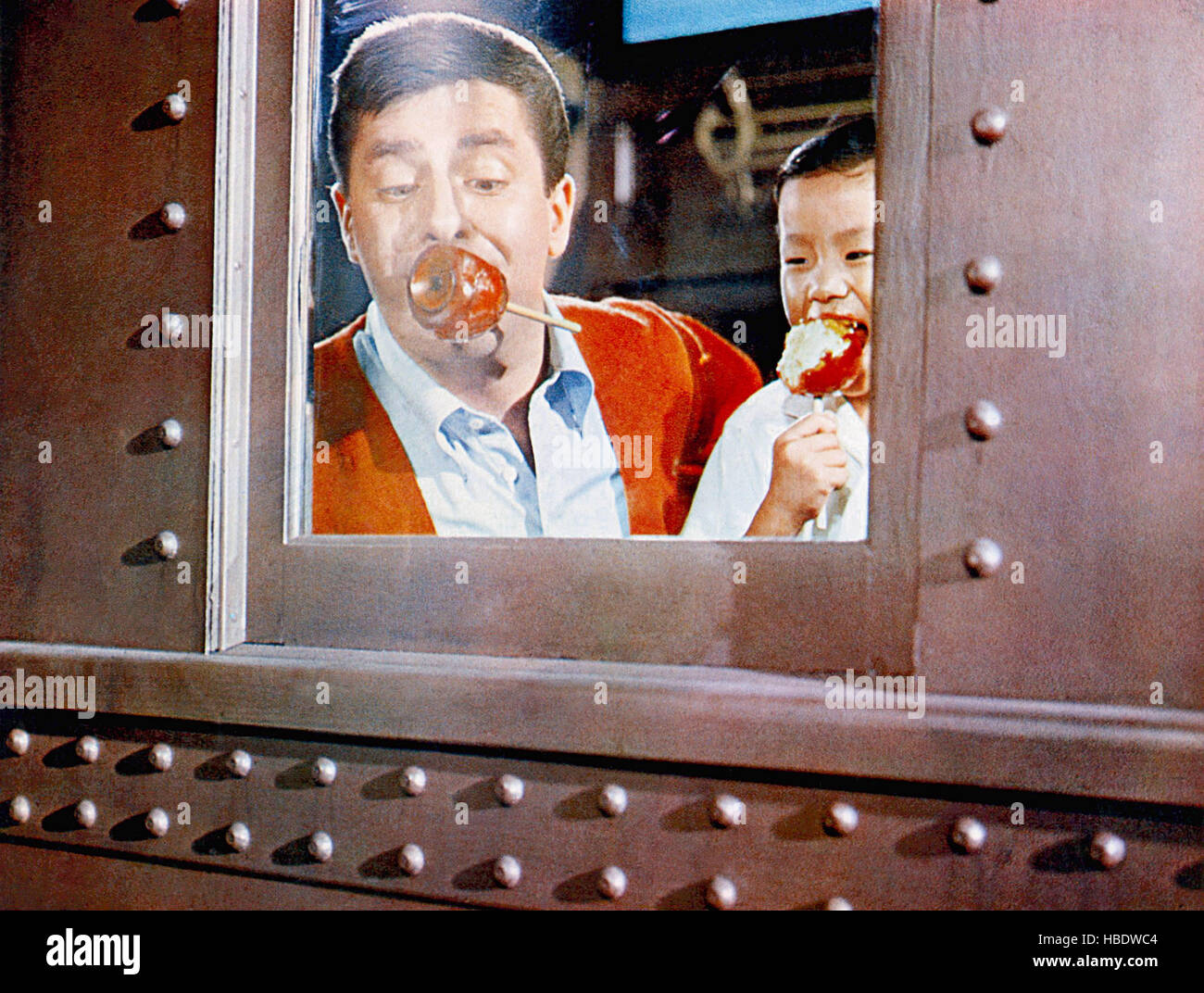 THE GEISHA BOY, from left: Jerry Lewis, Robert Hirano, 1958 Stock Photo ...
