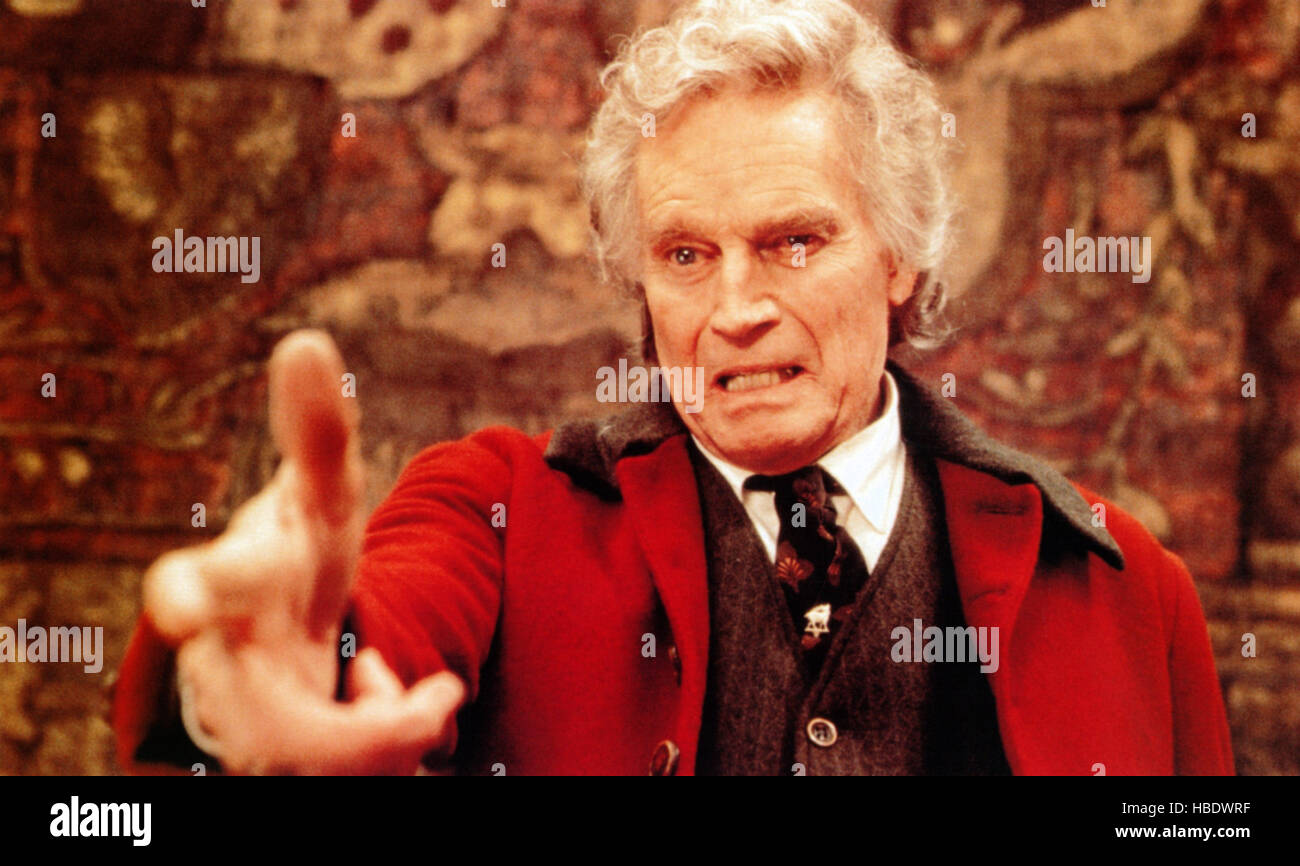 HAMLET, Charlton Heston, 1996, © Columbia/courtesy Everett Collection ...