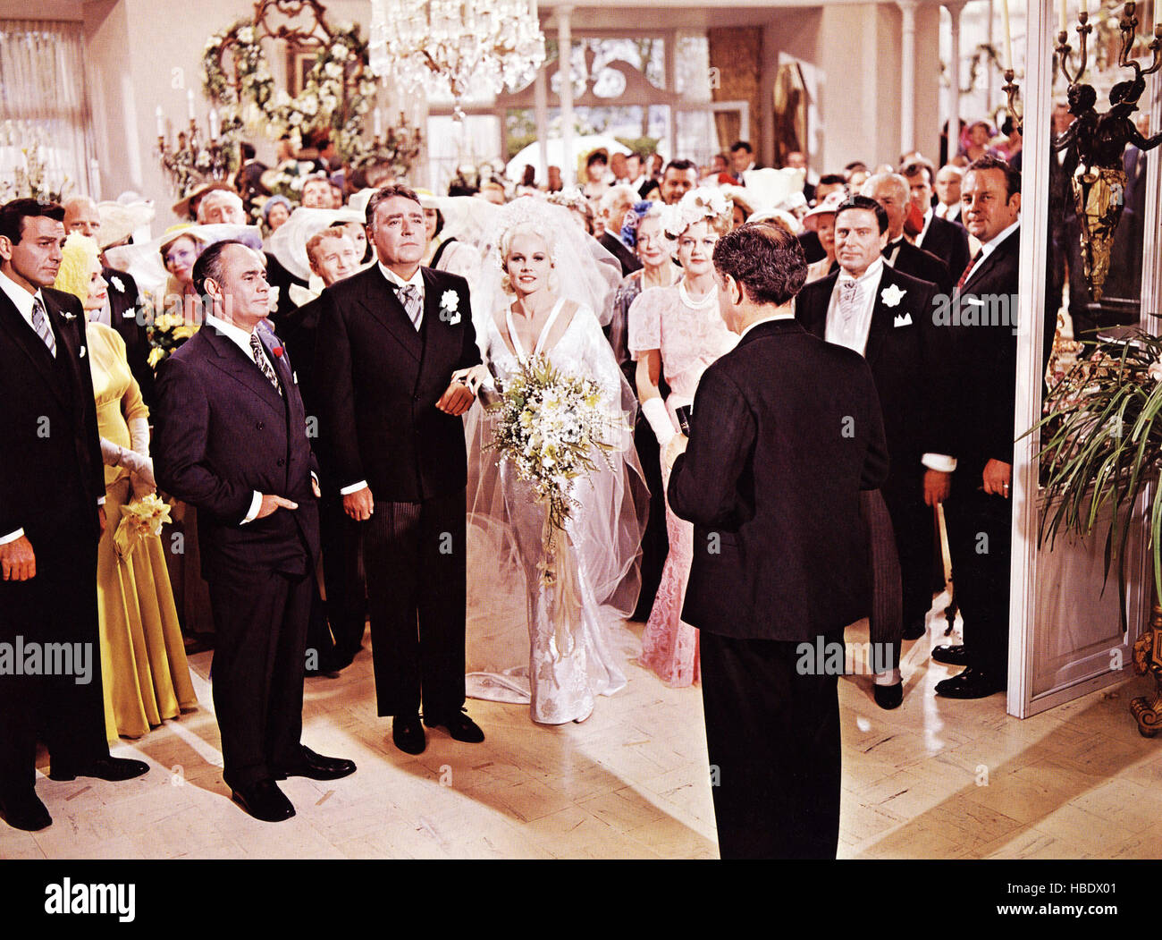 HARLOW, front from left: Mike Connors, Martin Balsam, Peter Lawford ... HARLOW, front from left: Mike Connors, Martin Balsam, Peter Lawford ...