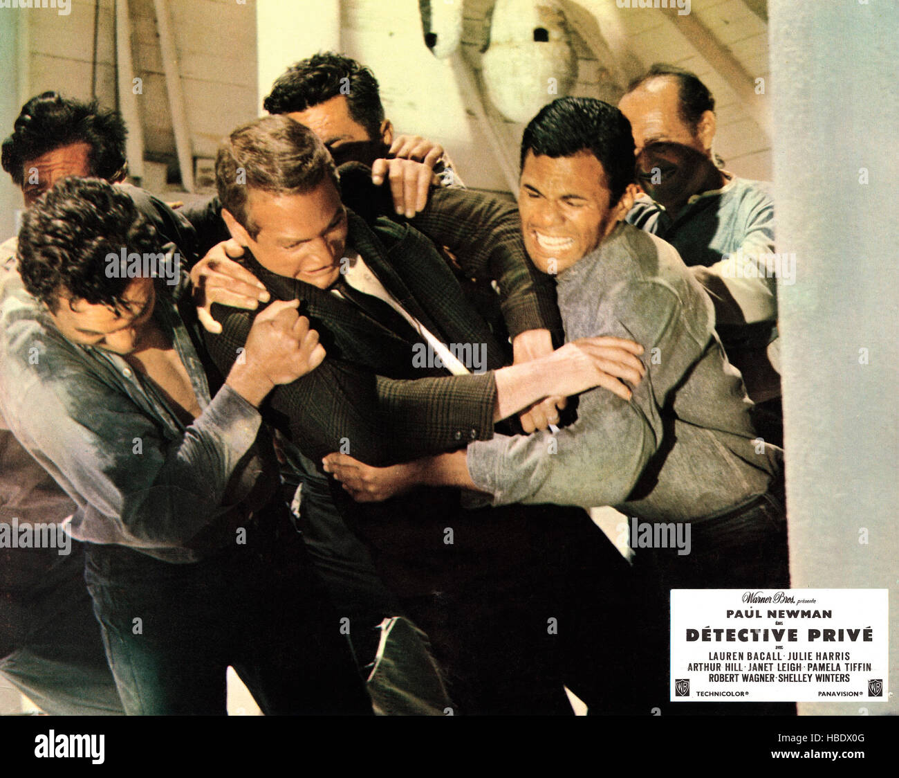 HARPER, (aka DETECTIVE PRIVE), Paul Newman (center), 1966 Stock Photo ...