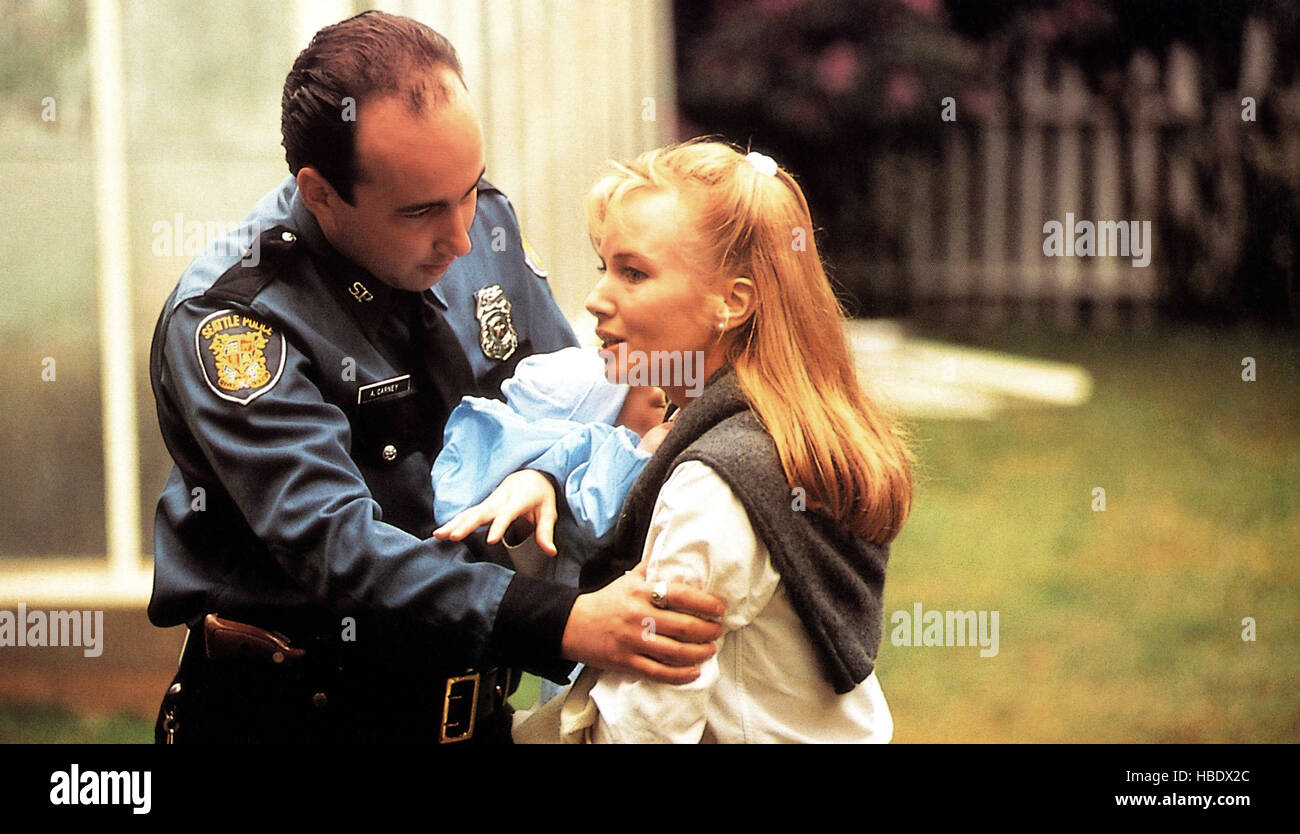 THE HAND THAT ROCKS THE CRADLE, form left: Patrick Ryals, Rebecca De ...