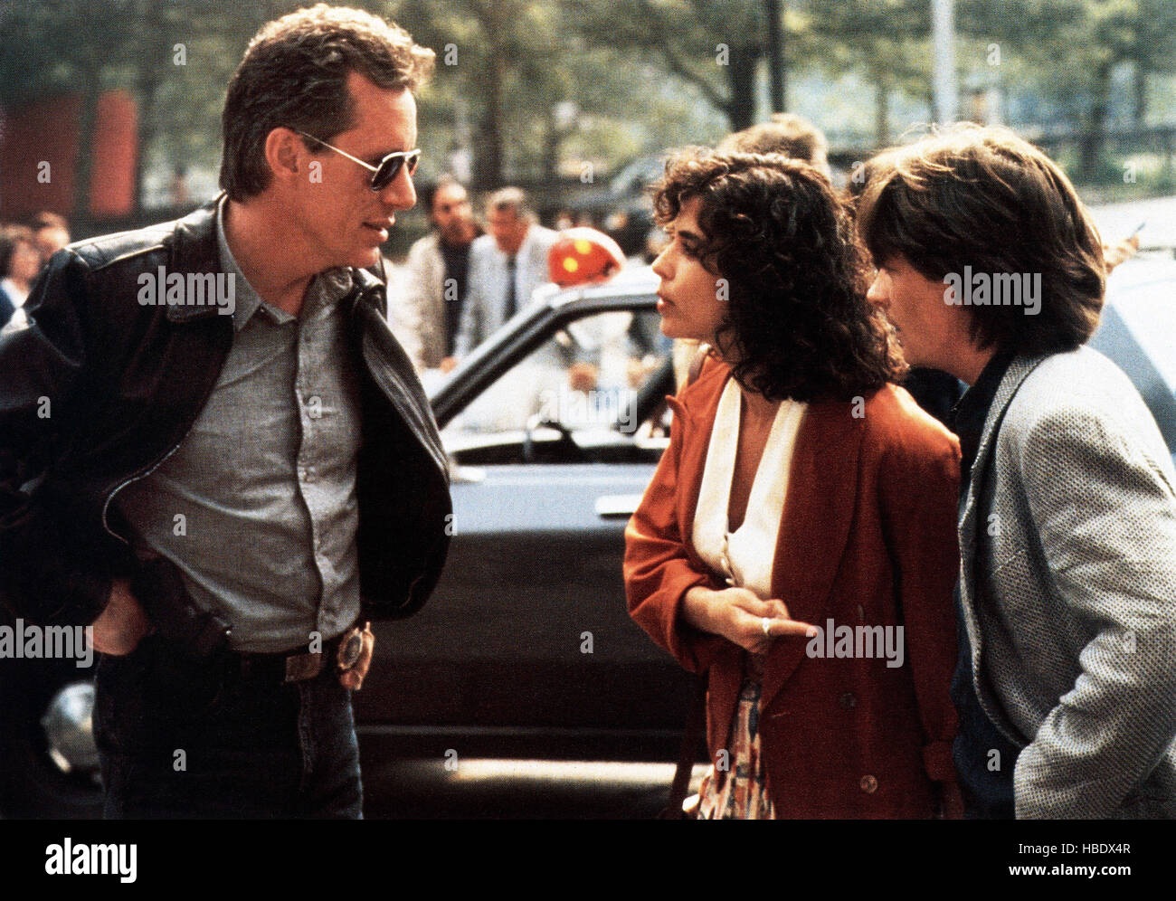 THE HARD WAY, from left: James Woods, Annabella Sciorra, Michael J. Fox, 1991, © Universal ...
