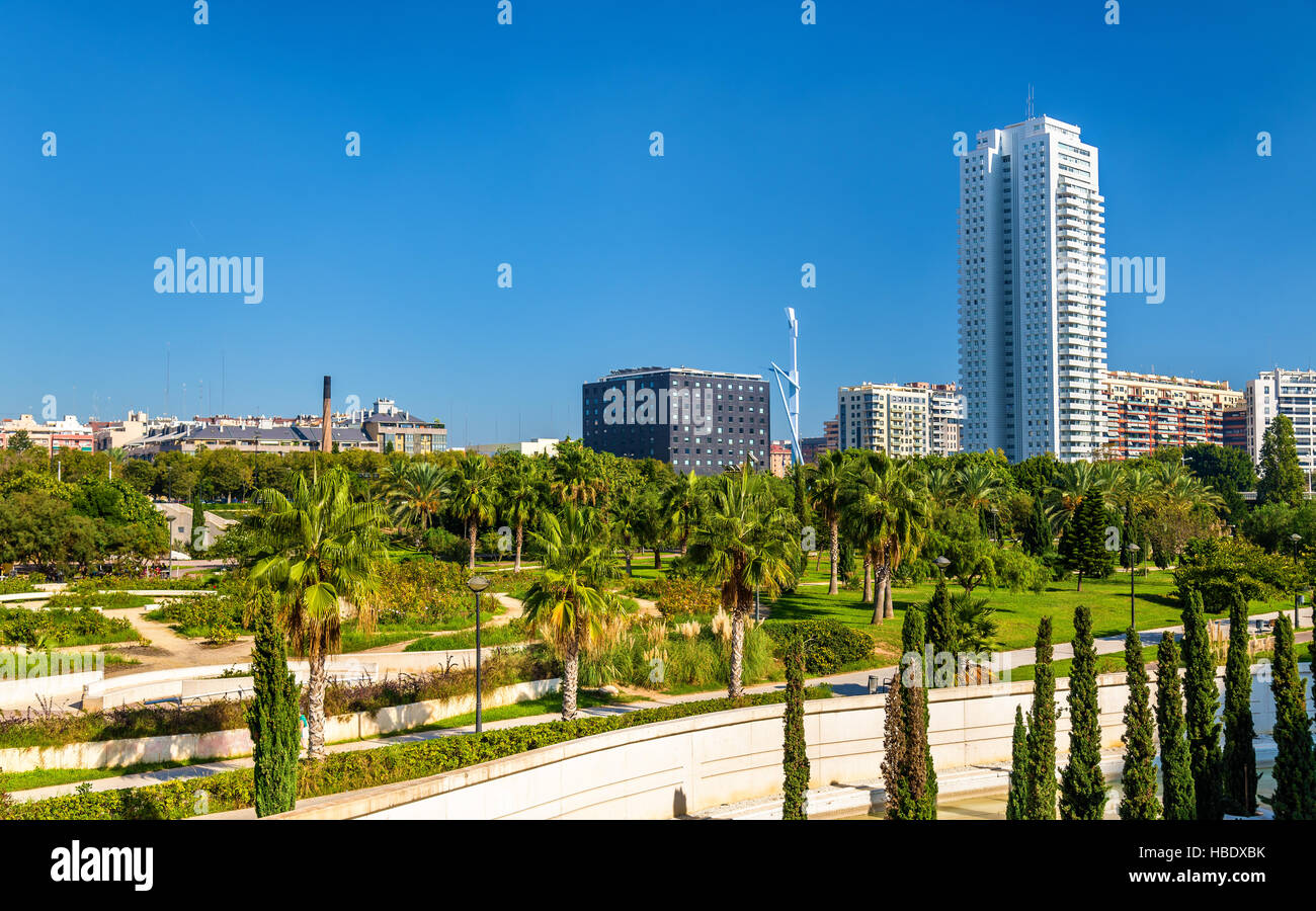 Turia park garden valencia hi-res stock photography and images - Alamy