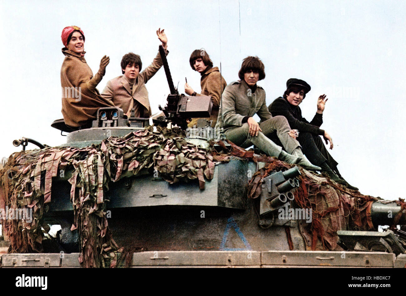 HELP!, from left: Eleanor Bron, Paul McCartney, Ringo Starr, George ...