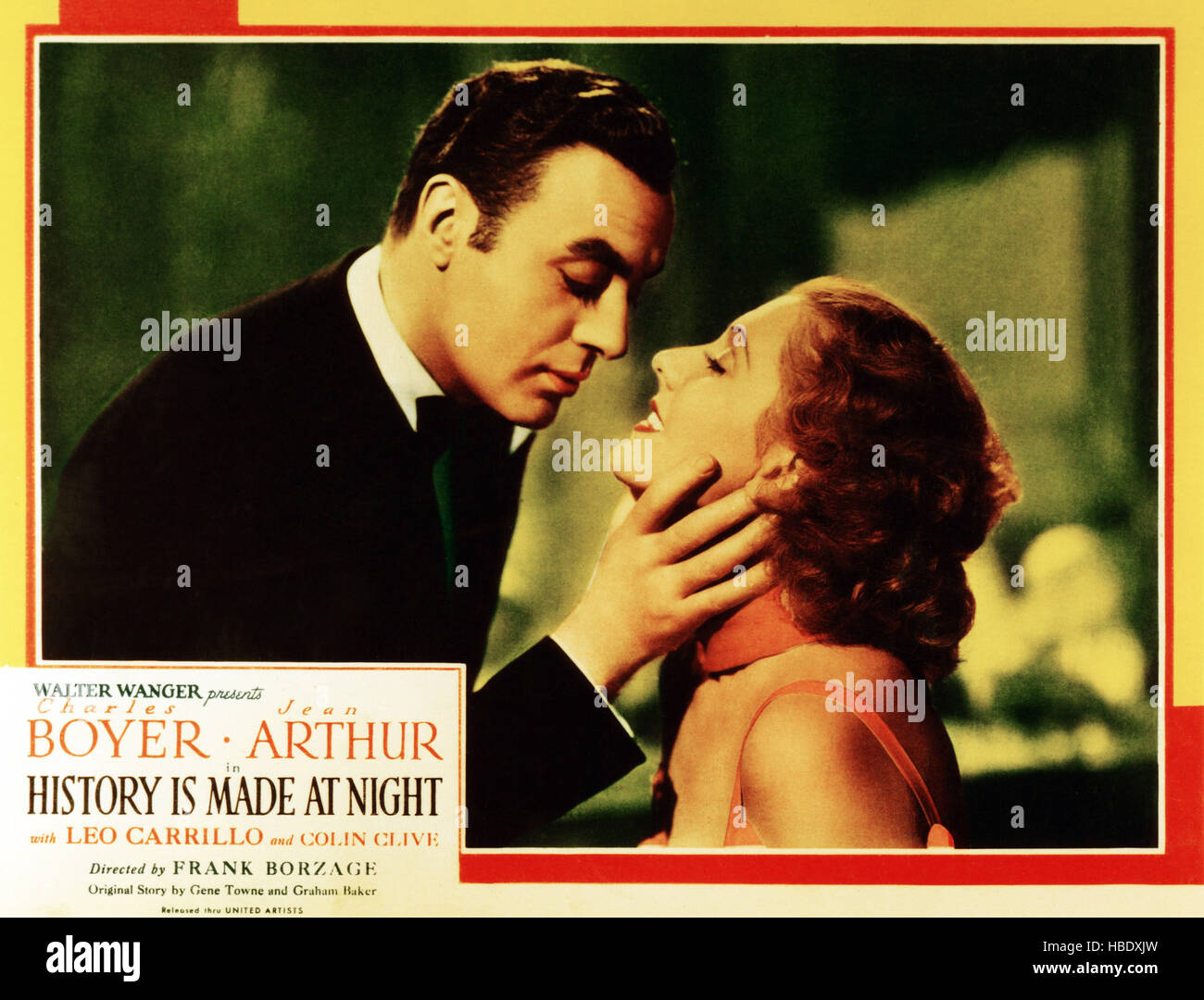 HISTORY IS MADE AT NIGHT, from left: Charles Boyer, Jean Arthur, 1937 ...
