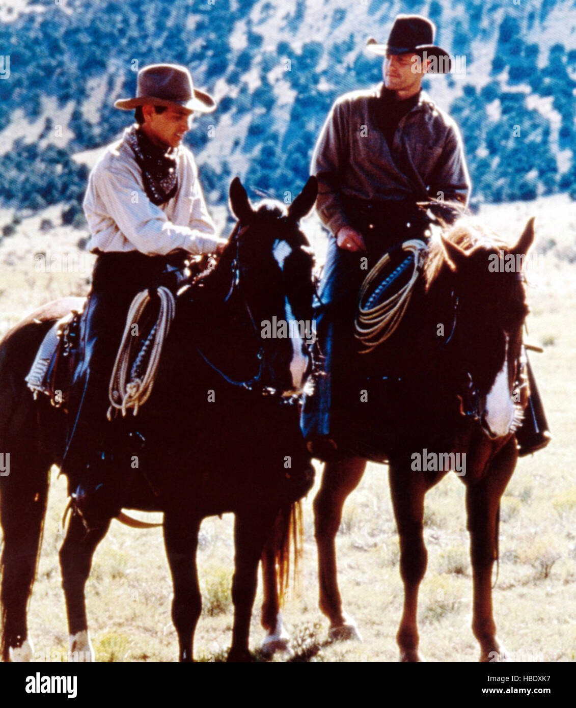 THE HI-LO COUNTRY, from left: Billy Crudup, Woody Harrelson, 1998 ...