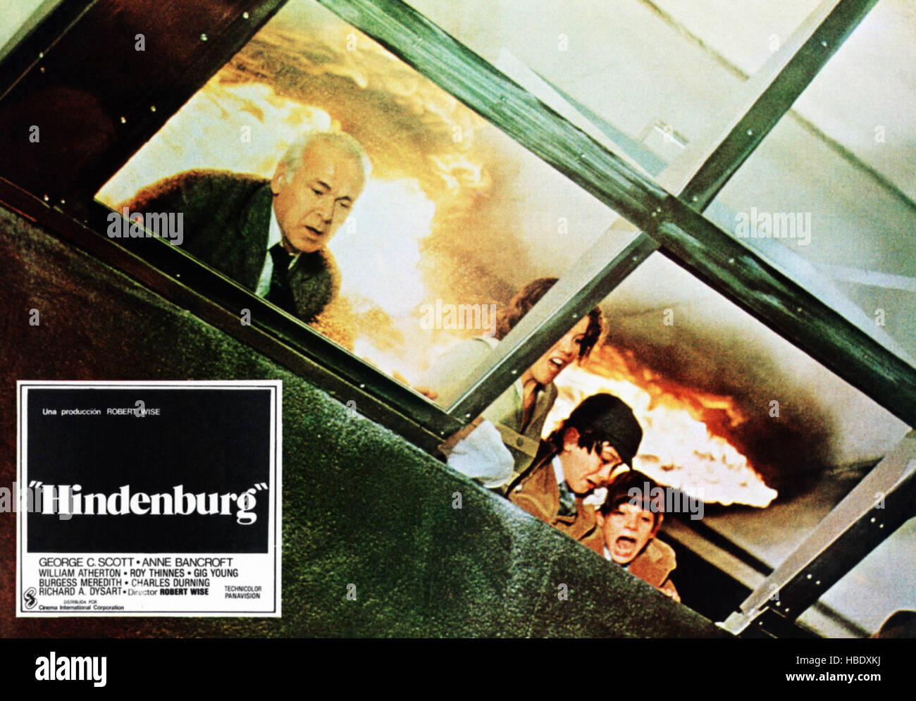 THE HINDENBURG, from left; Stephen Elliott, Jean Rasey, Johnny Lee ...