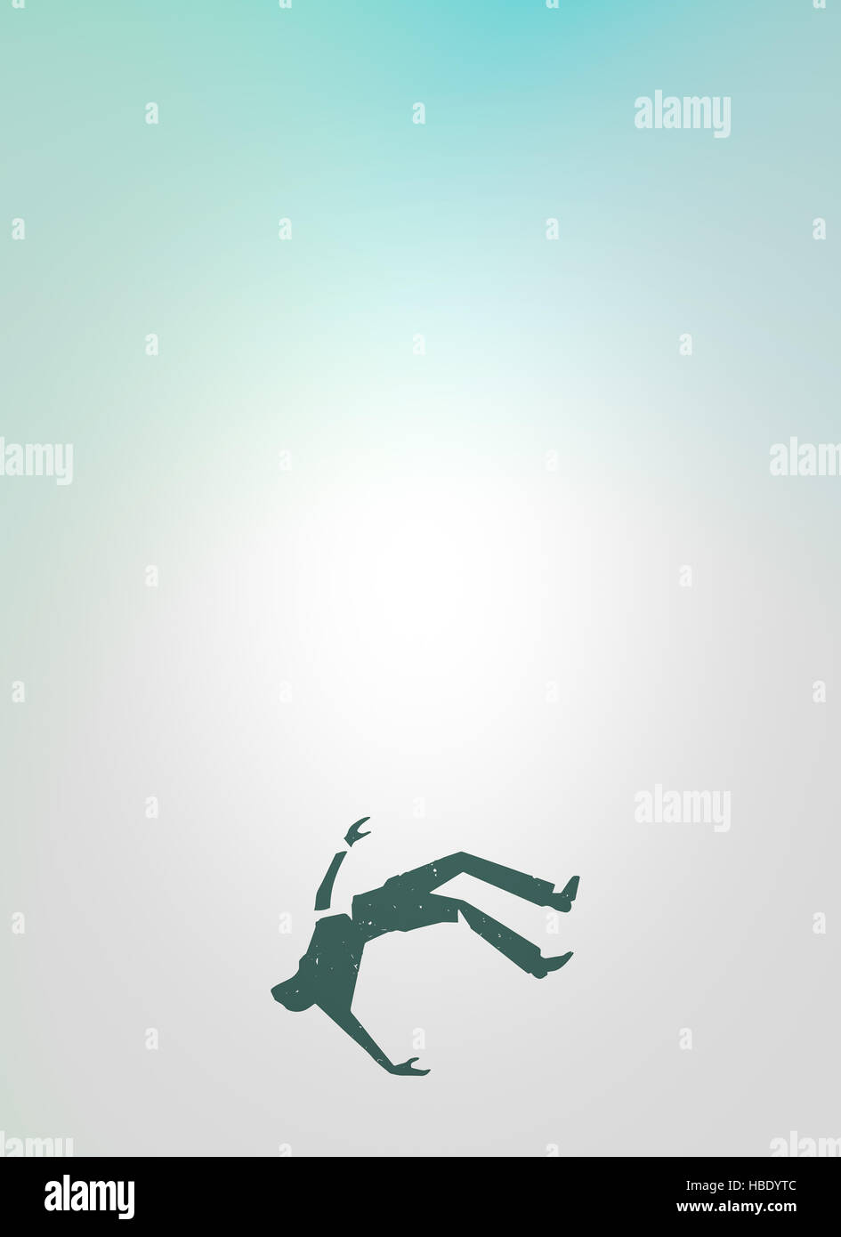 Free falling illustration hi-res stock photography and images - Alamy