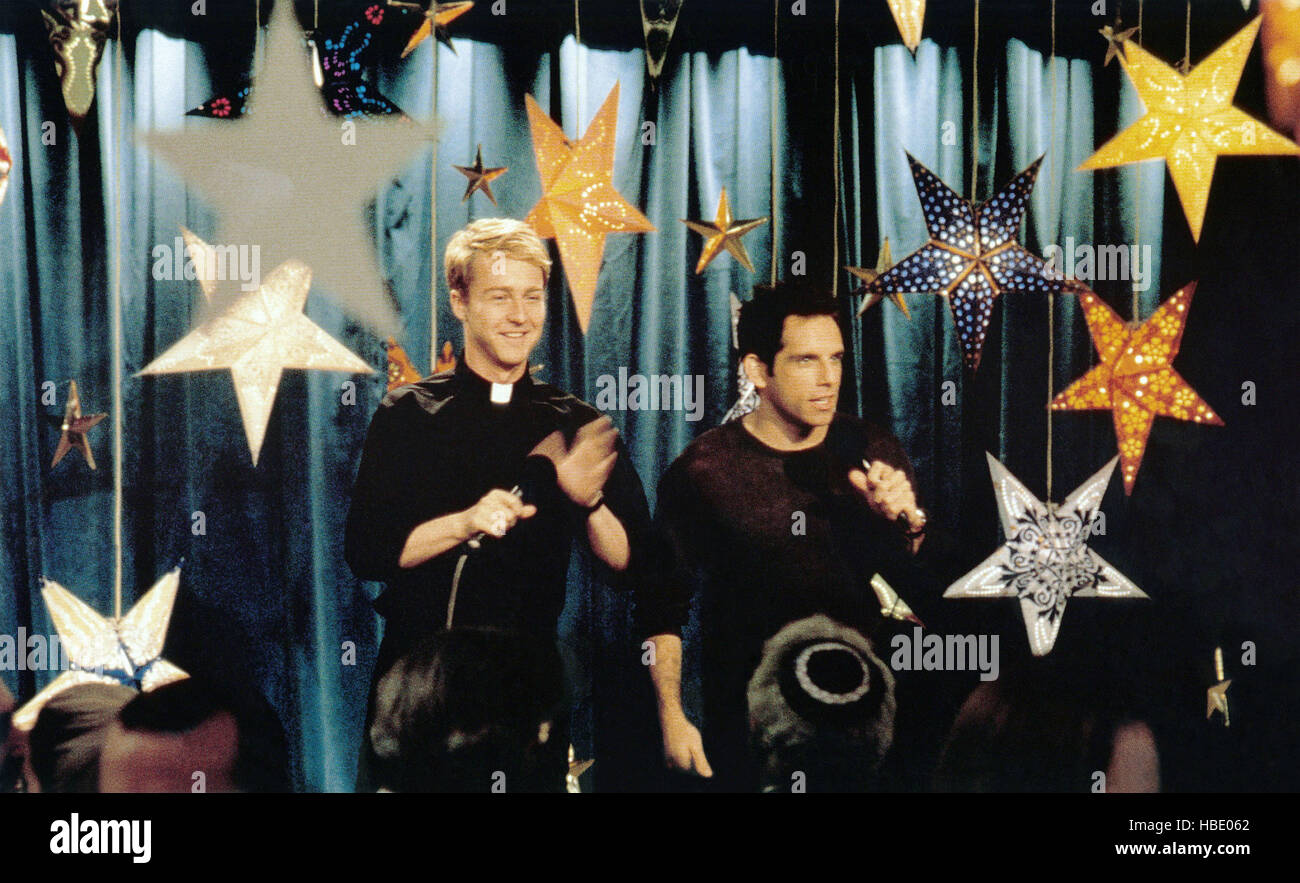 KEEPING THE FAITH, from left: Edward Norton, Ben Stiller, 2000, © Buena ...