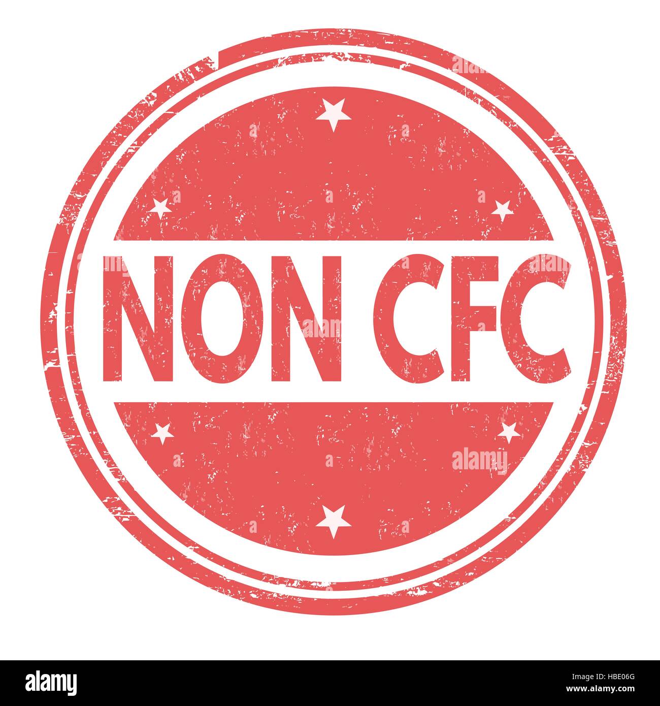 Non CFC product grunge rubber stamp on white background, vector ...