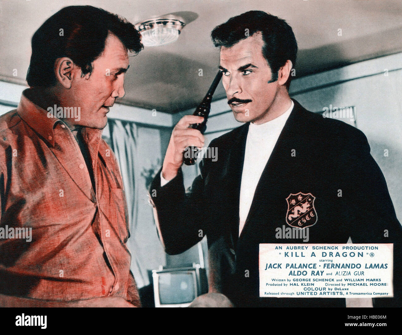 KILL A DRAGON, from left: Jack Palance, Fernando Lamas, 1967 Stock ...
