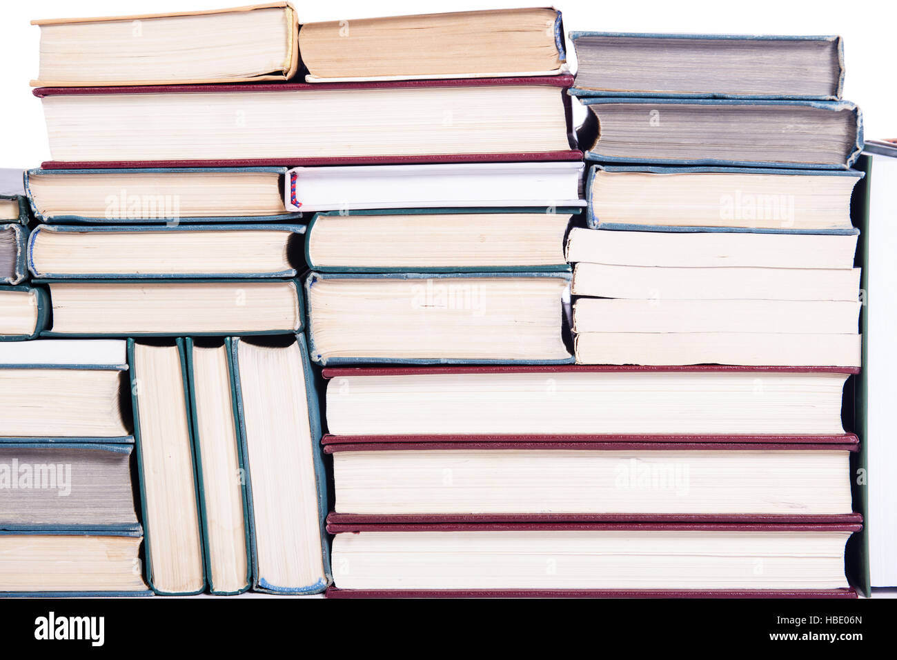 Lots of books arranged as background Stock Photo - Alamy