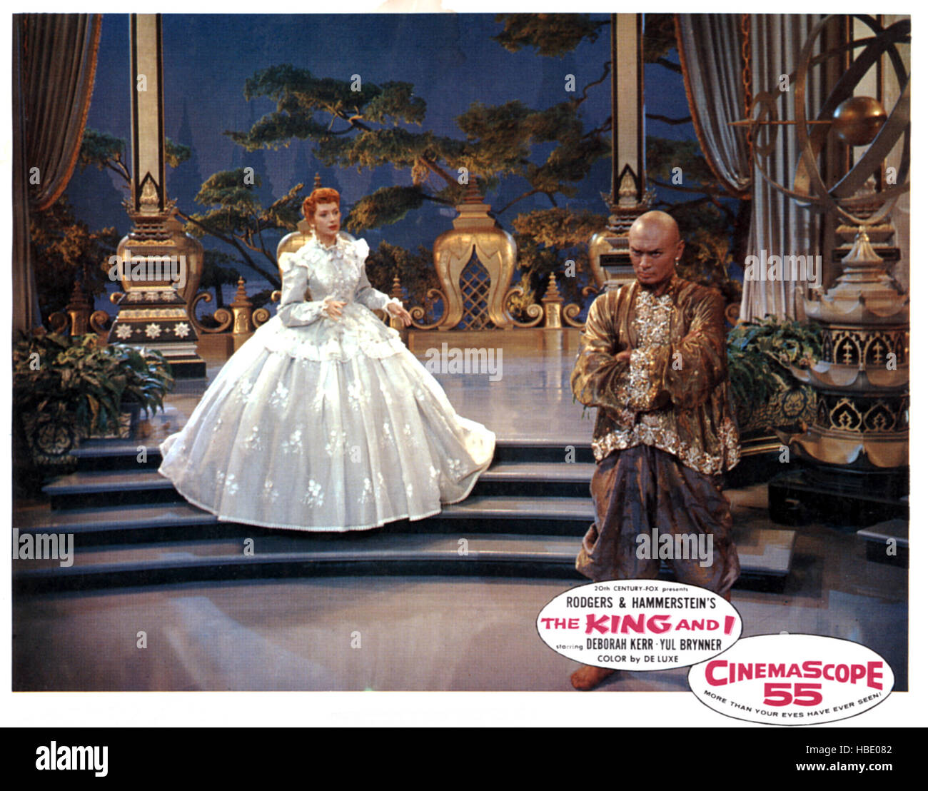 THE KING AND I, Deborah Kerr, Yul Brynner, 1956. TM and Copyright ...