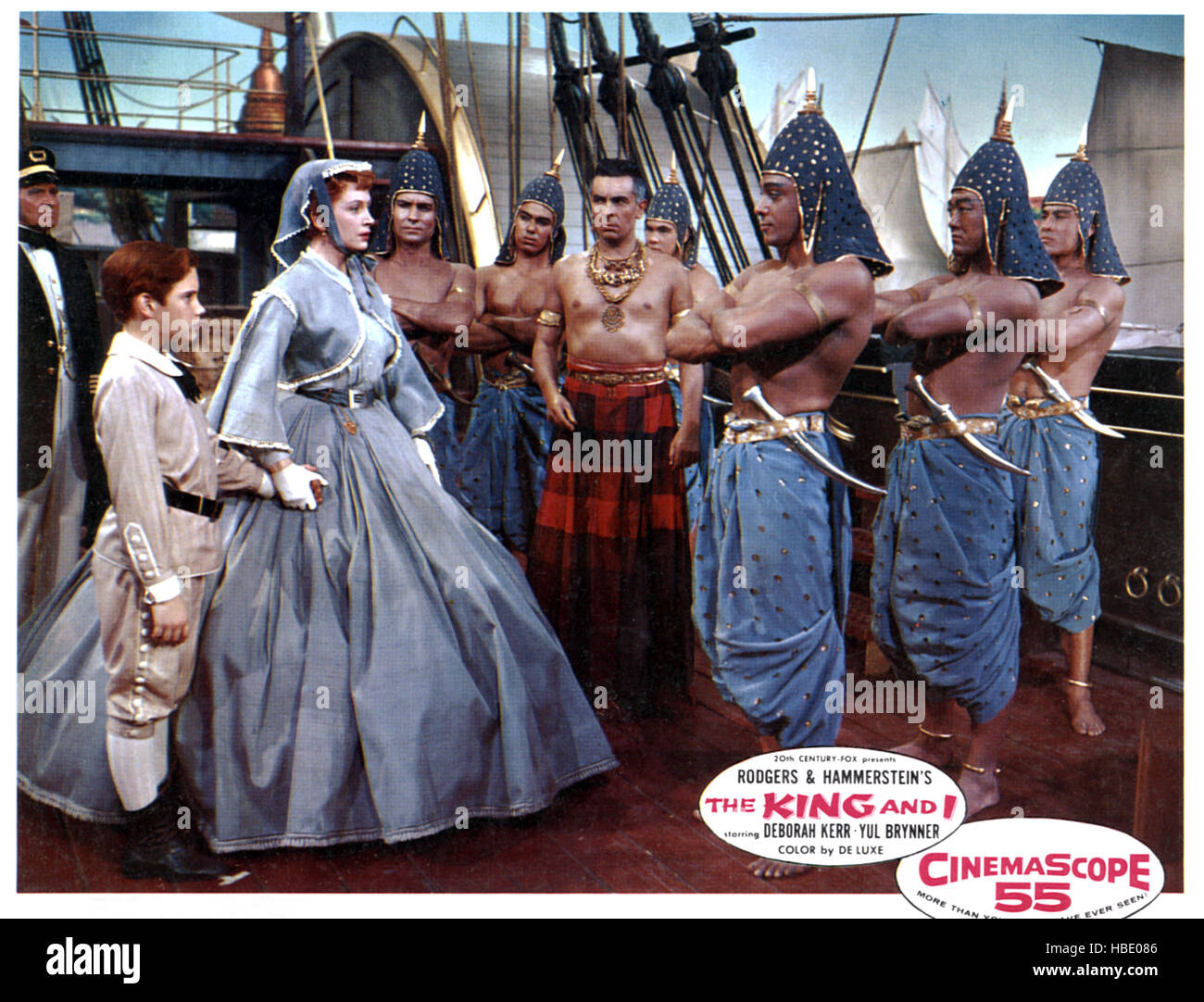 THE KING AND I, Rex Thompson, Deborah Kerr, Martin Benson, 1956. TM and ...