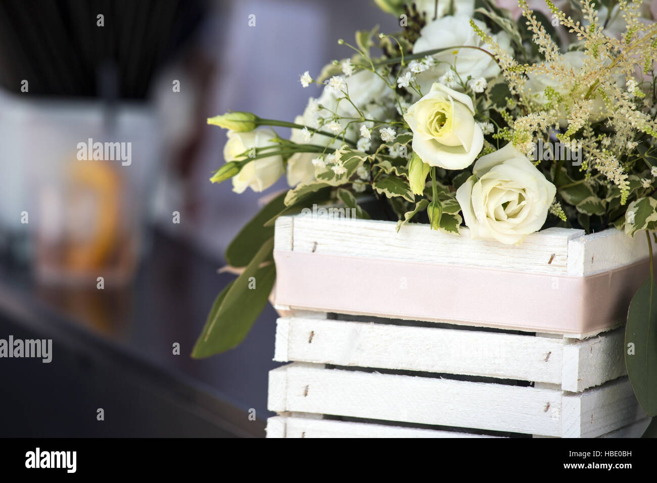 Wedding white flower hi-res stock photography and images - Alamy