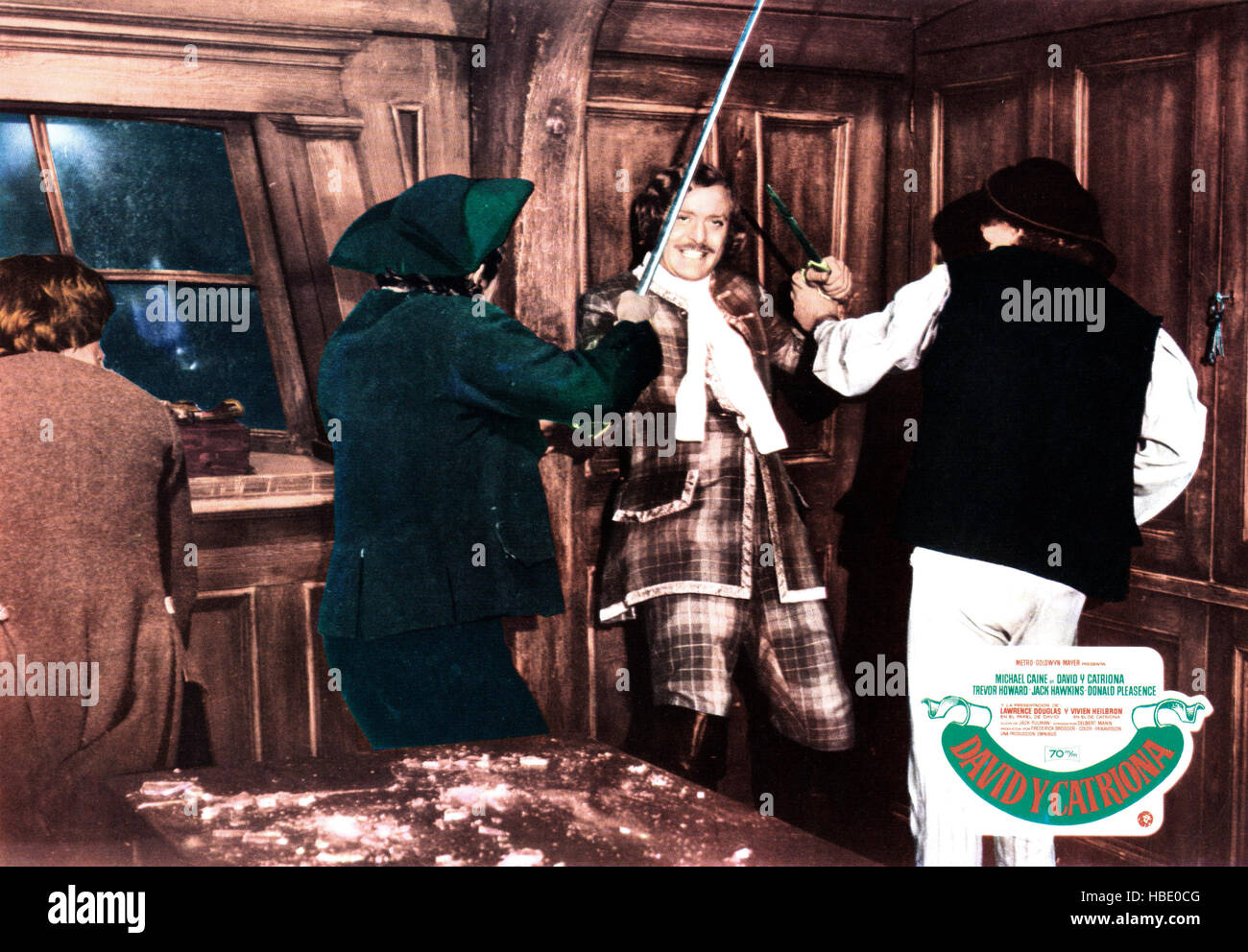 KIDNAPPED, (aka DAVID Y CATRIONA), Michael Caine, 1971 Stock Photo - Alamy