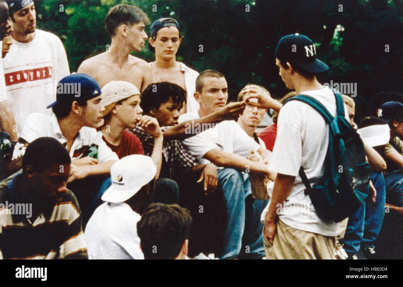 KIDS, Justin Pierce (right), 1995, © Shing Excalibur Films/courtesy ...