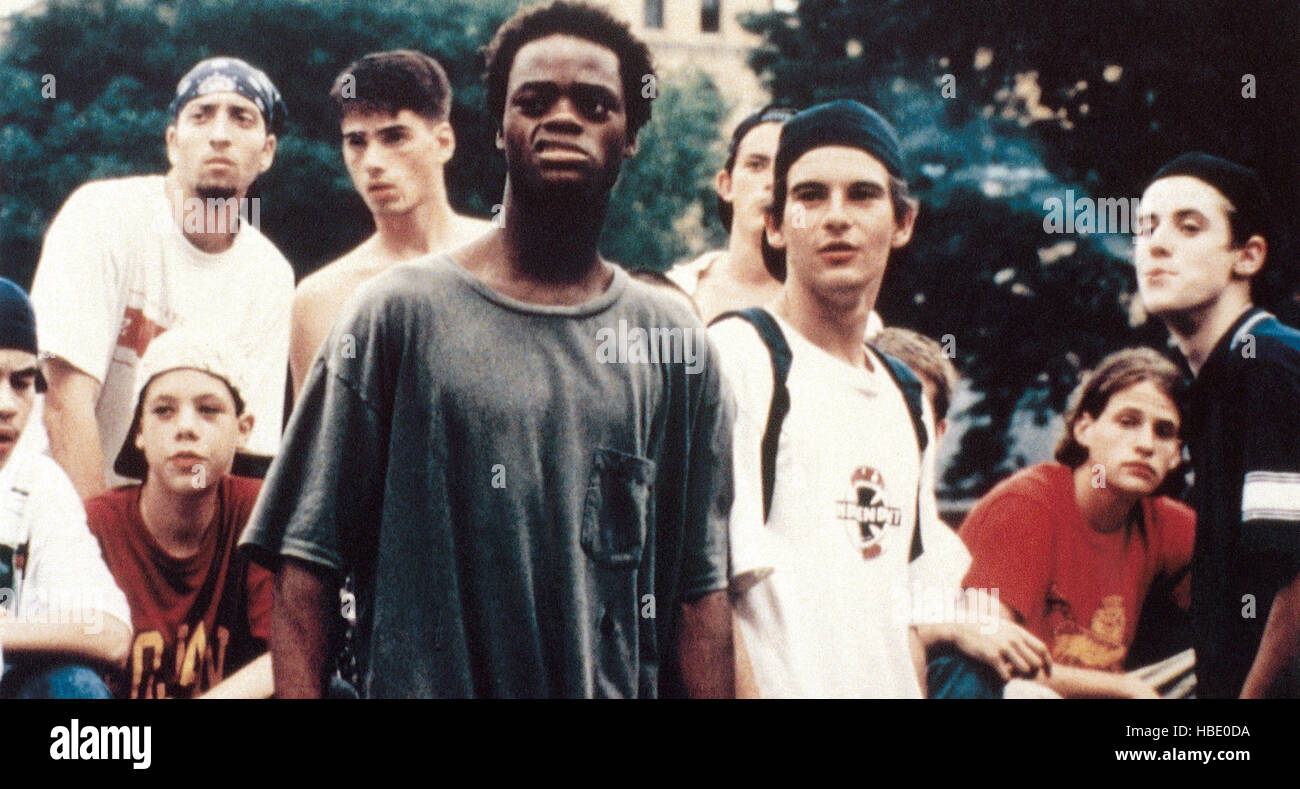 KIDS, front from left: Harold Hunter, Justin Pierce, 1995, © Shining ...