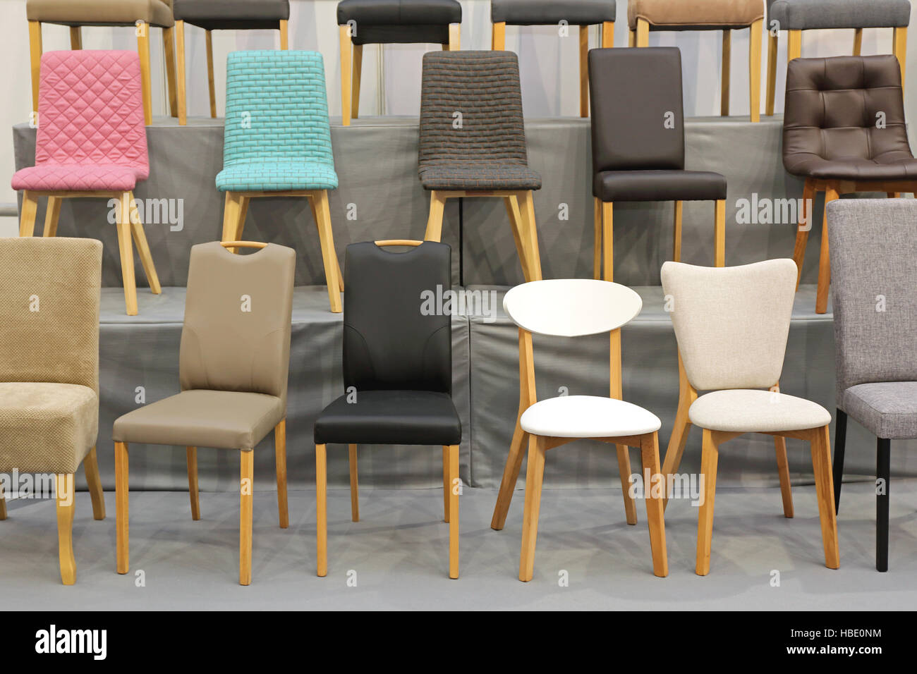 Group different chairs hi-res stock photography and images - Alamy