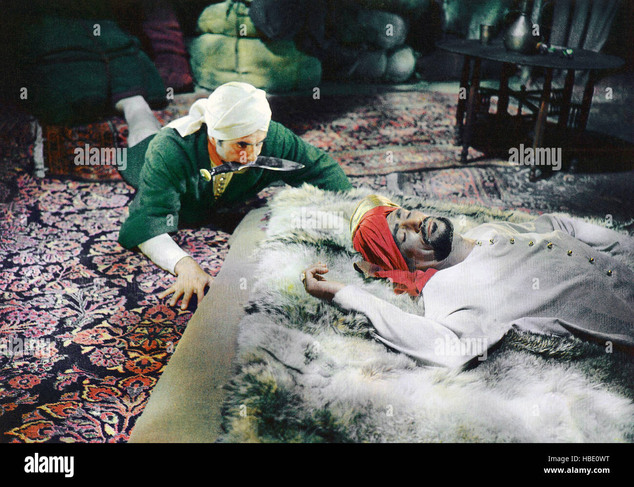 KING OF THE KHYBER RIFLES, from left: Tyrone Power, Guy Rolfe, 1953, TM ...