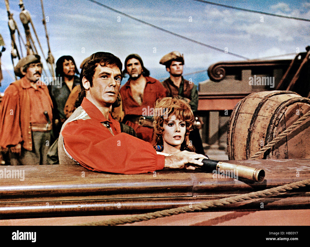 THE KING'S PIRATE, from left: Guy Stockwell, Jill St. John, 1967 Stock ...