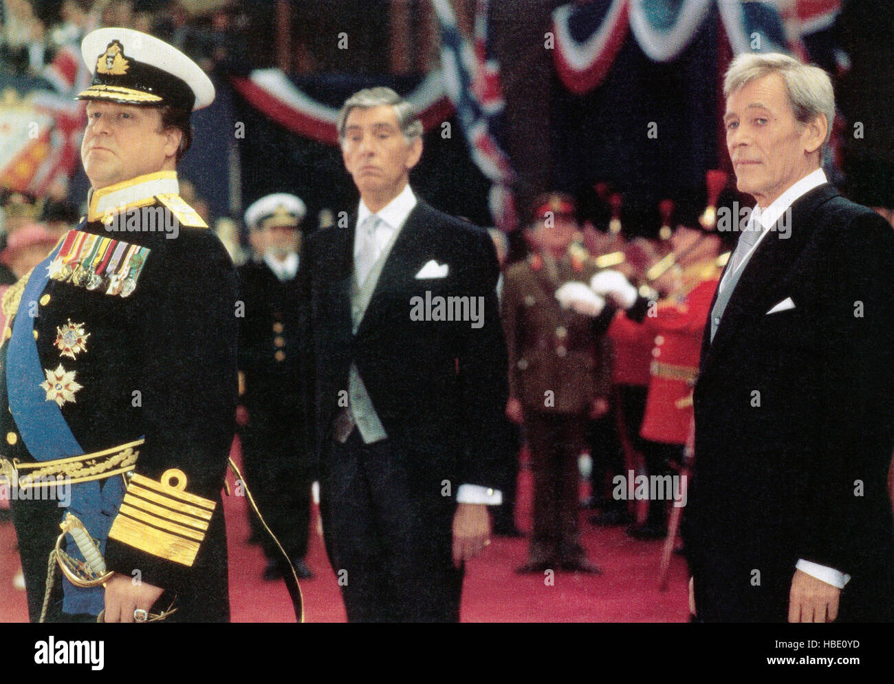 KING RALPH, from left: John Goodman, James Villiers, Peter O'Toole ...