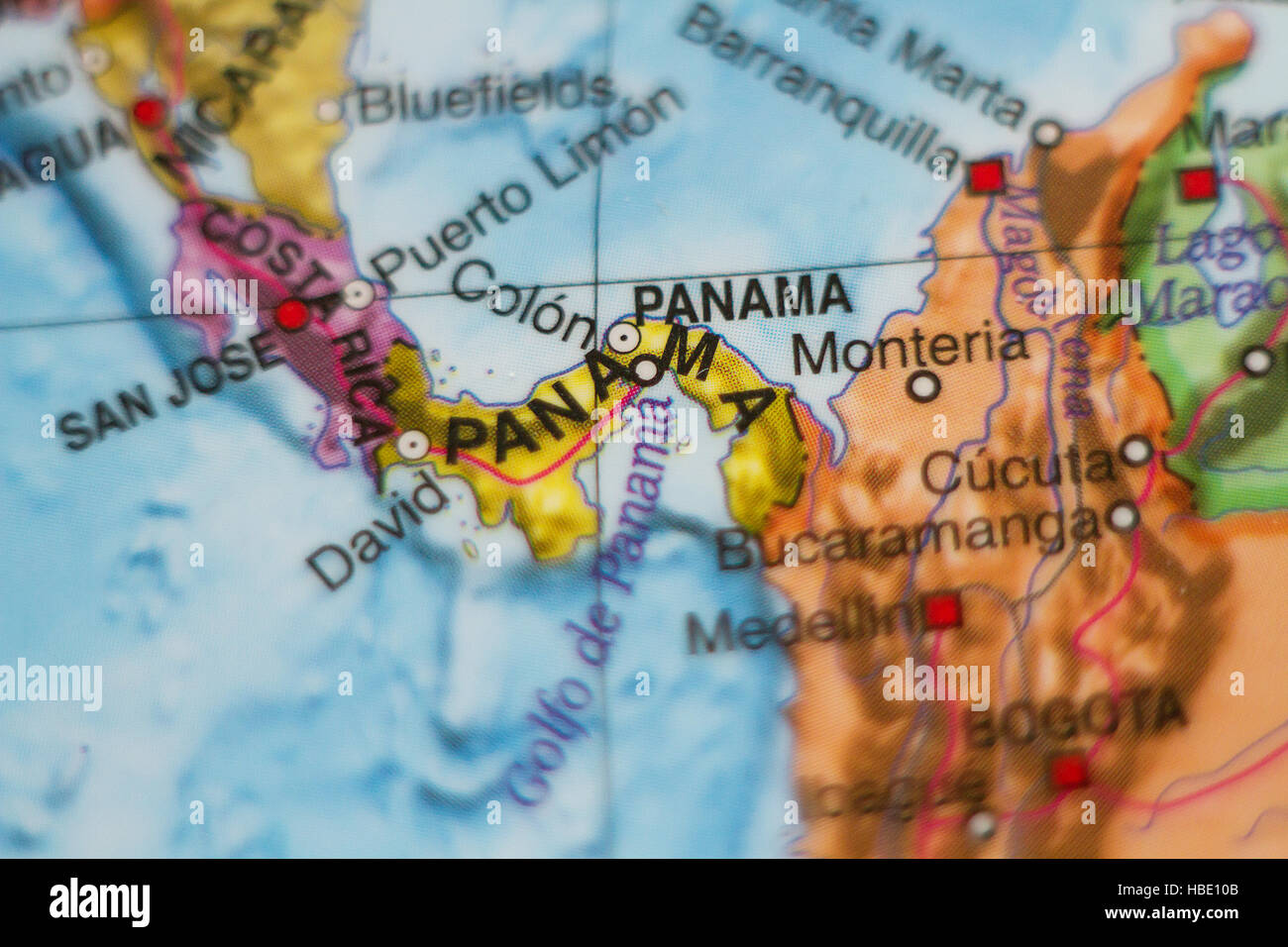 Map el salvador beautiful hi-res stock photography and images - Alamy