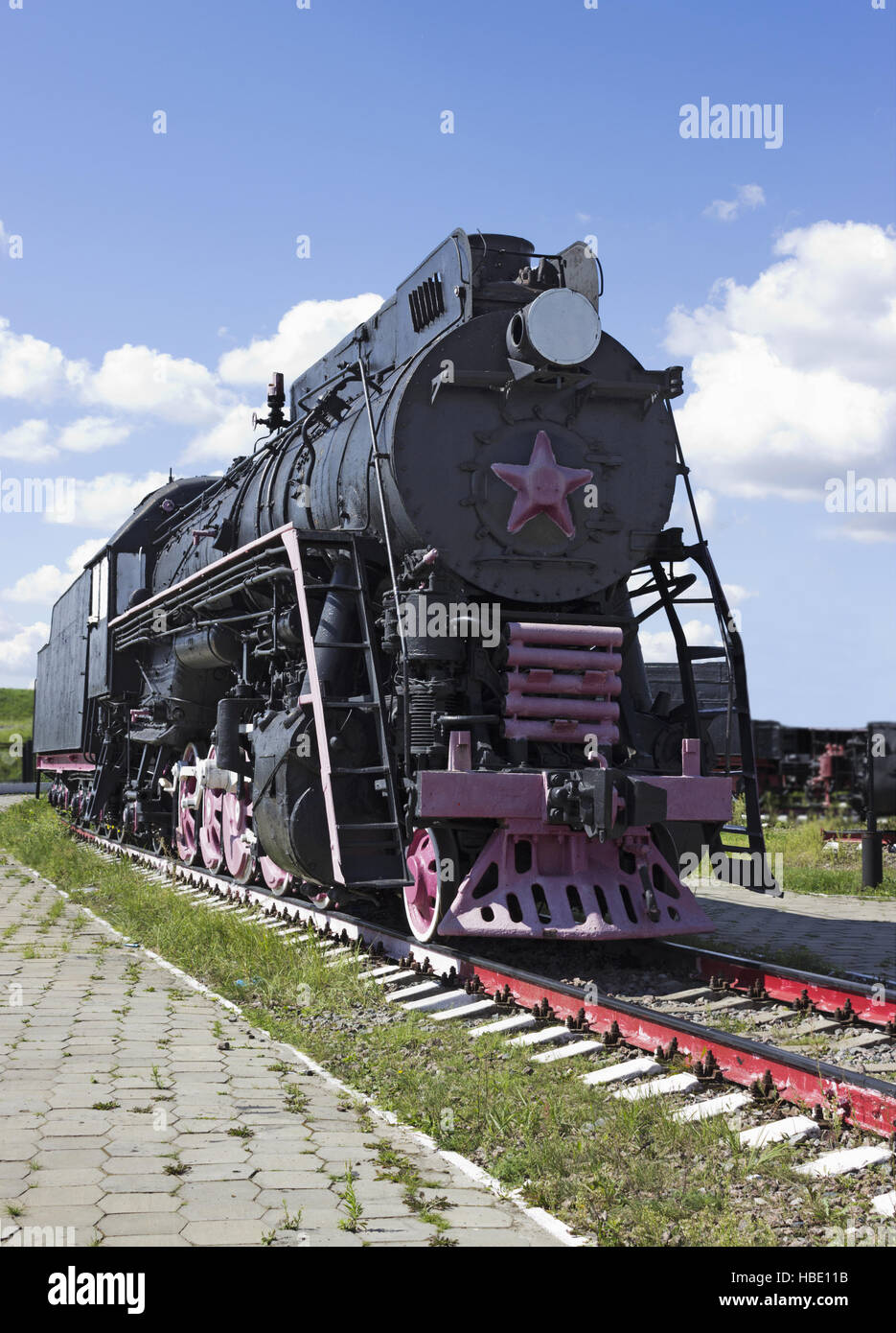 Soviet locomotive hi-res stock photography and images - Alamy