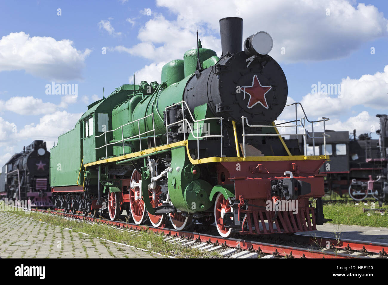 Soviet locomotive hi-res stock photography and images - Alamy