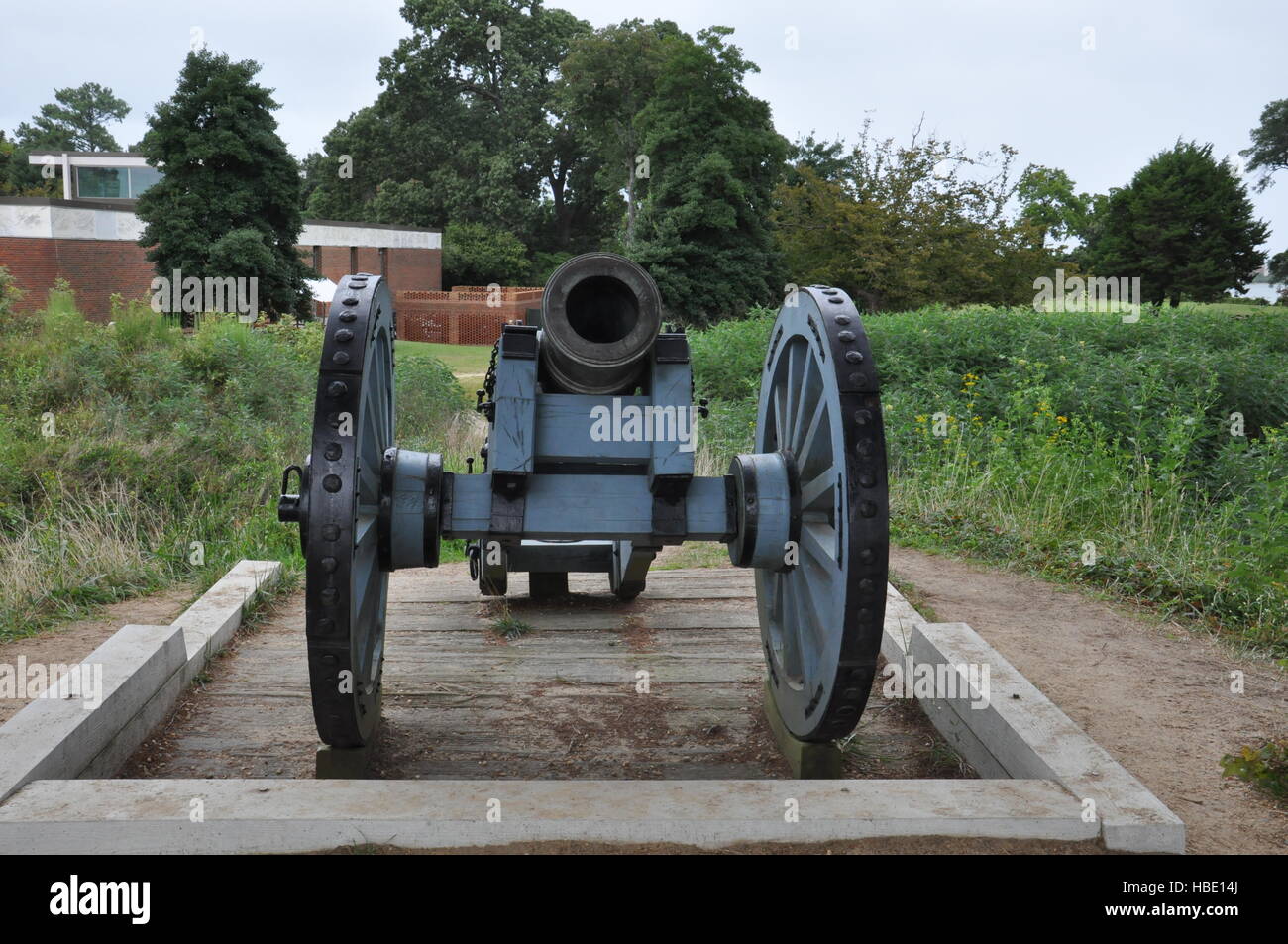 Yorktown Battlefield in Virginia Stock Photo - Alamy